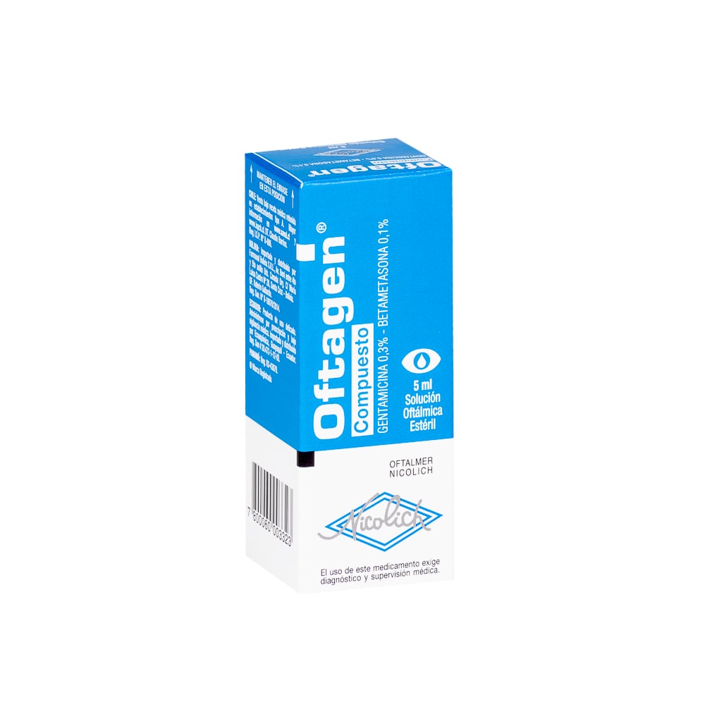 Oftagen Compuesto x 5 mL Solución Oftálmica | Farmacias Ahumada