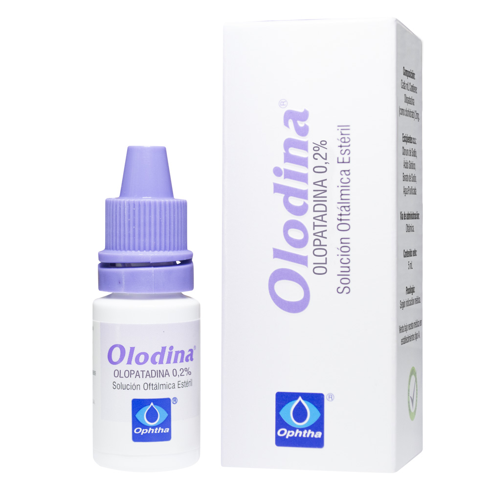 Olodina 0.2% x 5ml | Solución oftálmica