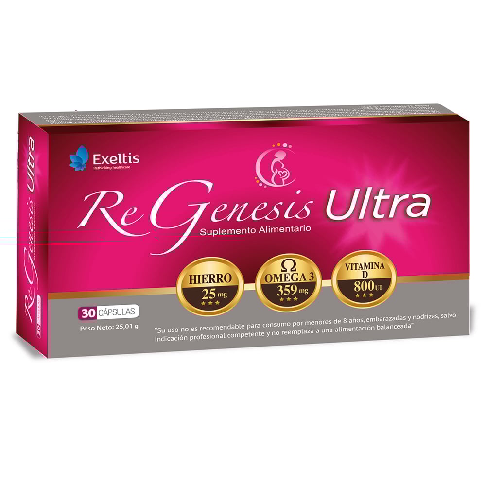 Regenesis Ultra 30 Capsulas Blandas | Farmacias Ahumada