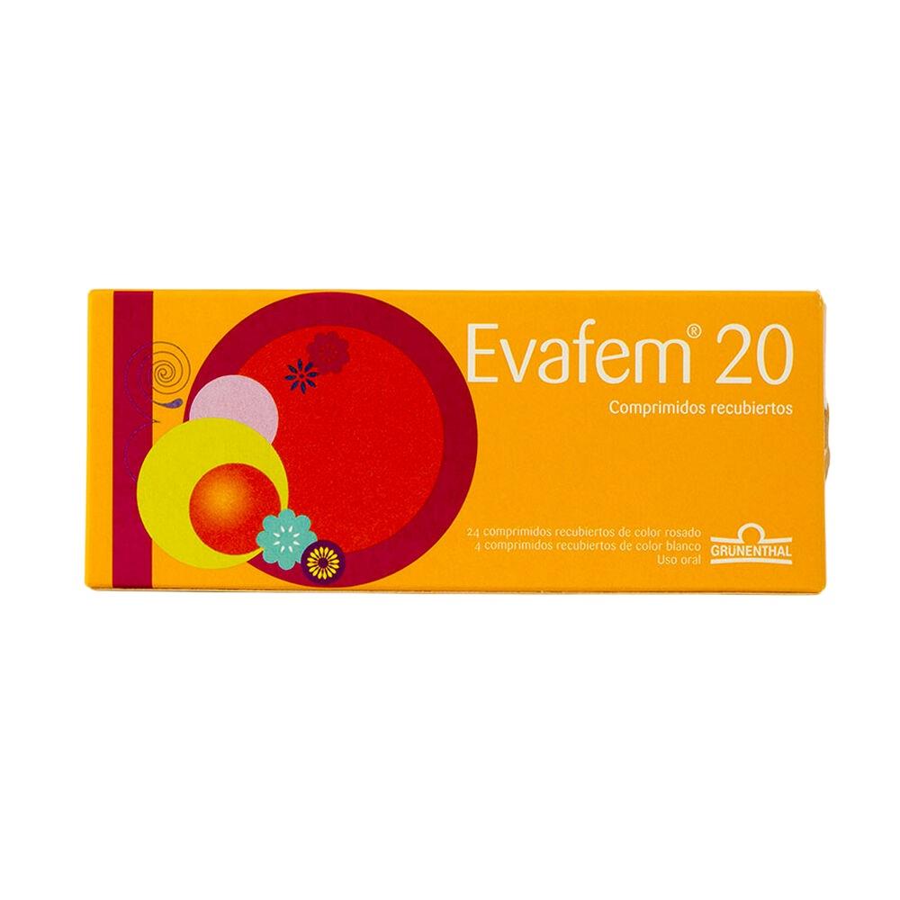 Evafem 20 x 28 Comprimidos Recubiertos | Farmacias Ahumada
