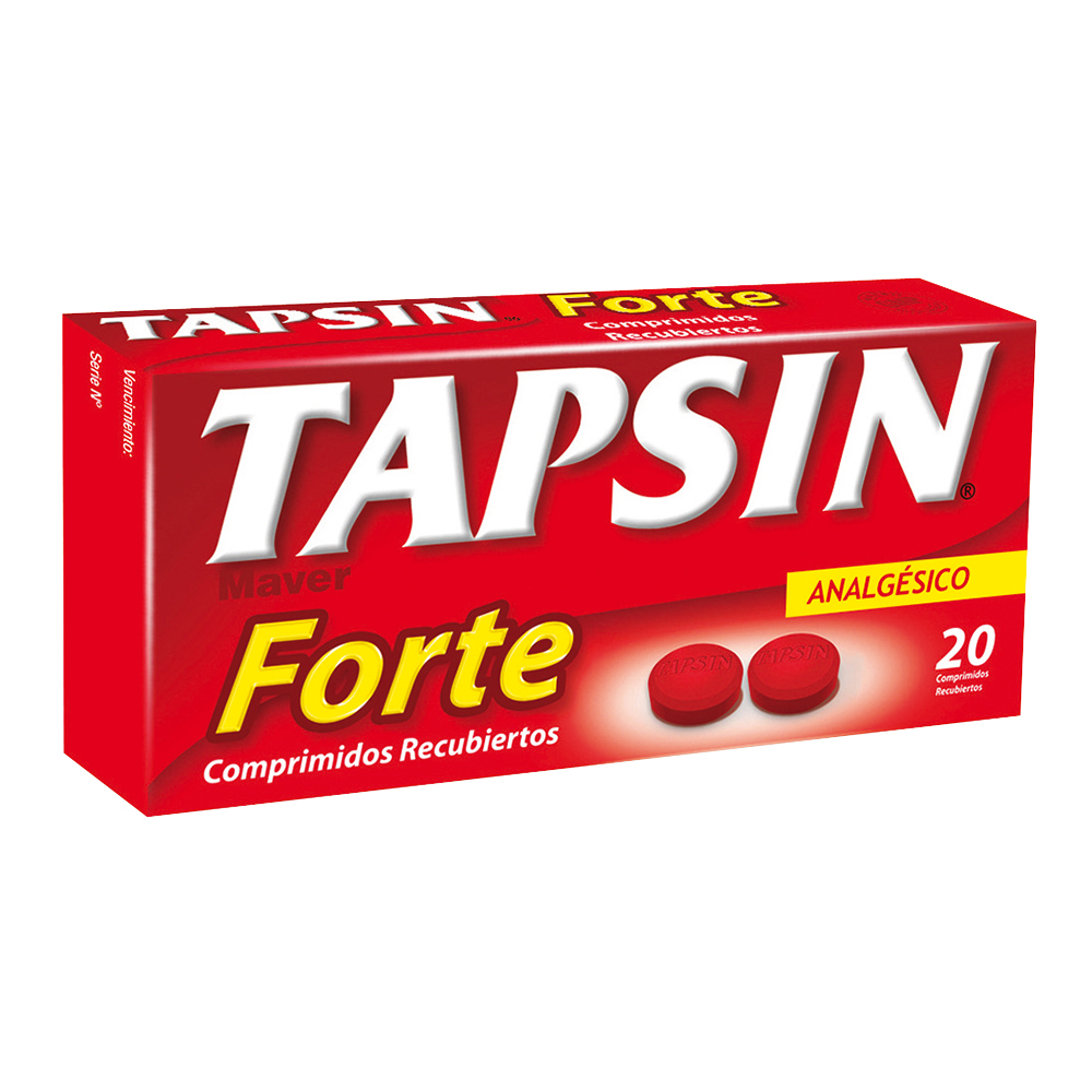 Tapsin Forte | Analgésico 20 comprimidos recubiertos
