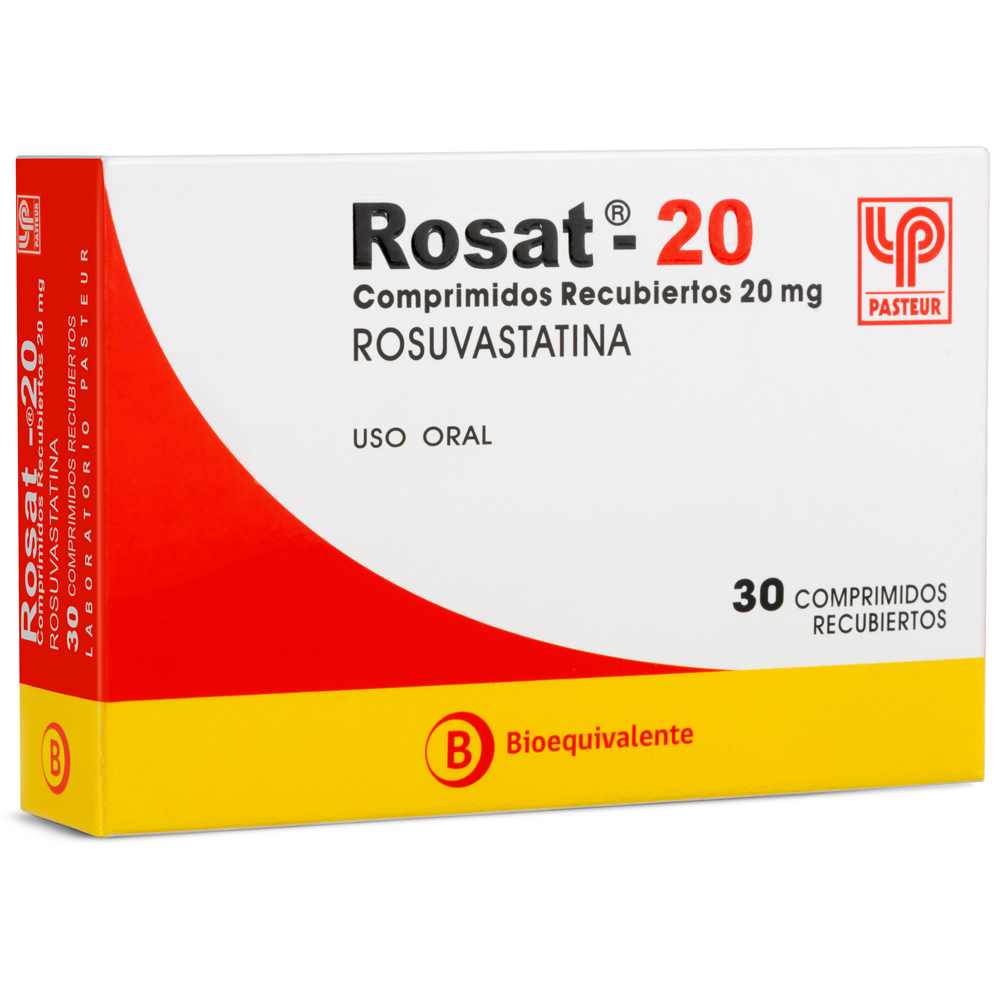 Rosat 20 mg x 30 Comprimidos Recubiertos | Farmacias Ahumada
