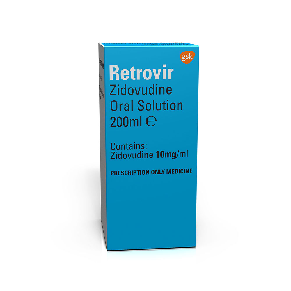 Retrovir 50 mg/5 mL Suspensión - Tratamiento VIH