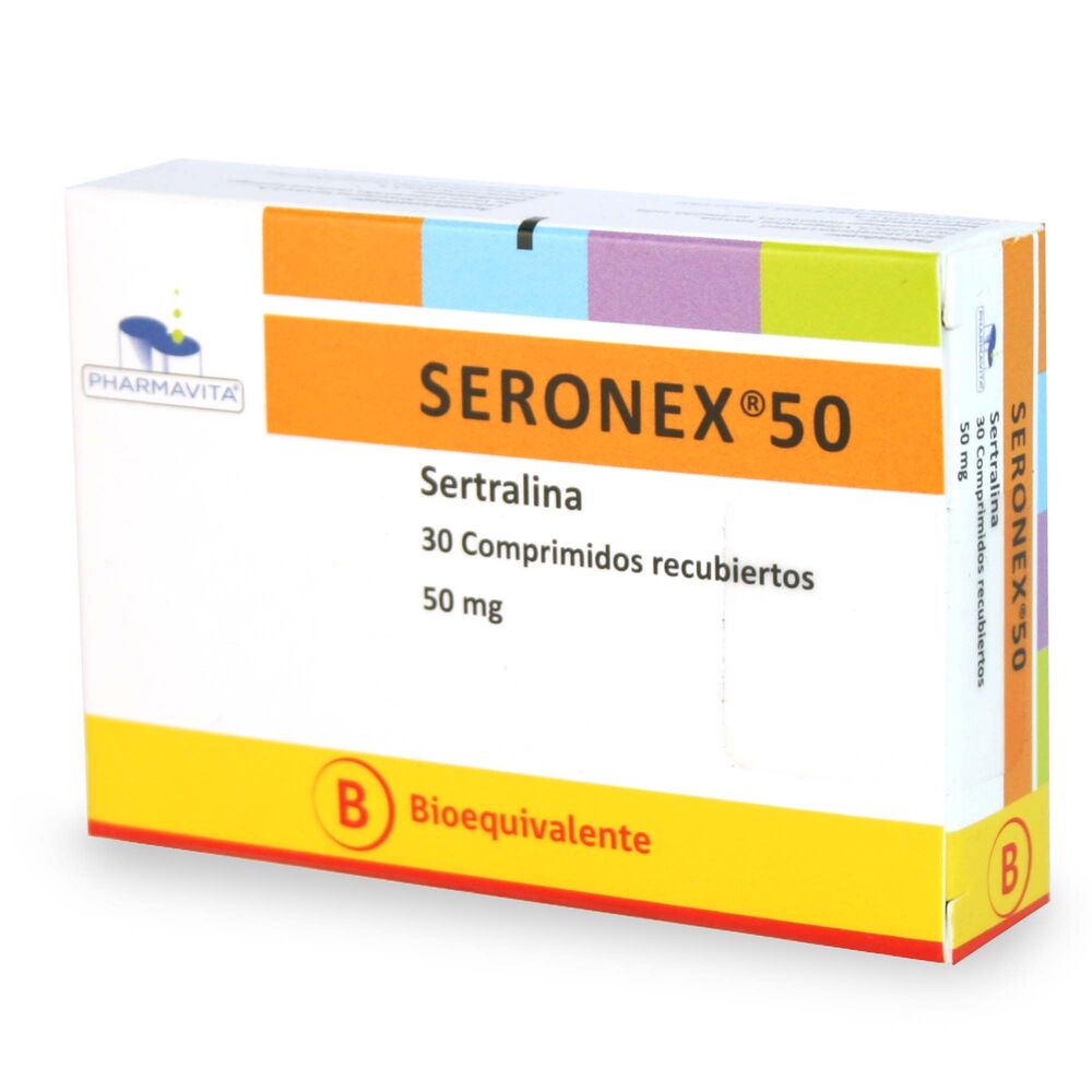 Seronex 50 mg x 30 Comprimidos Recubiertos | Farmacias Ahumada