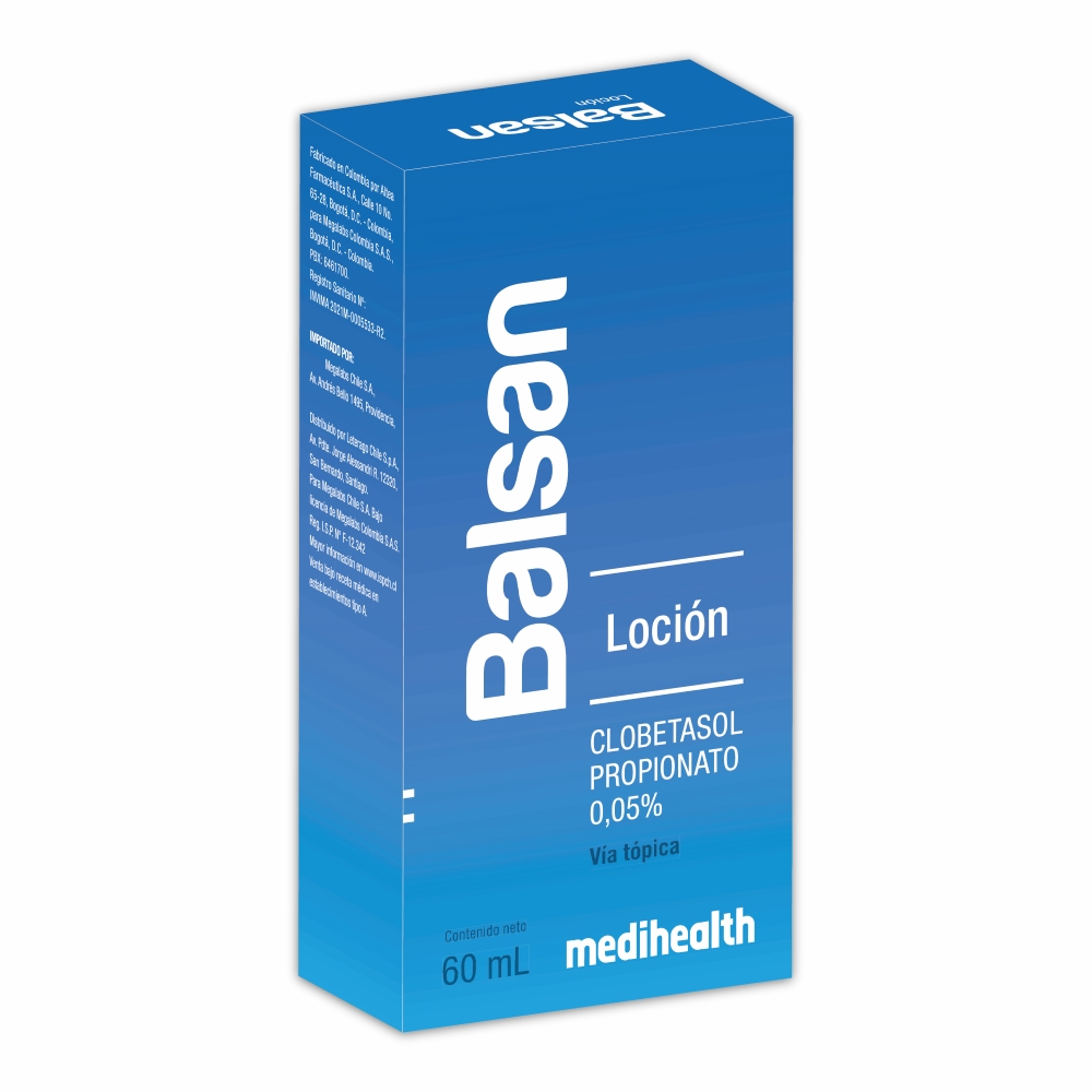 Balsan Loción 0.05% 60 mL | Farmacias Ahumada
