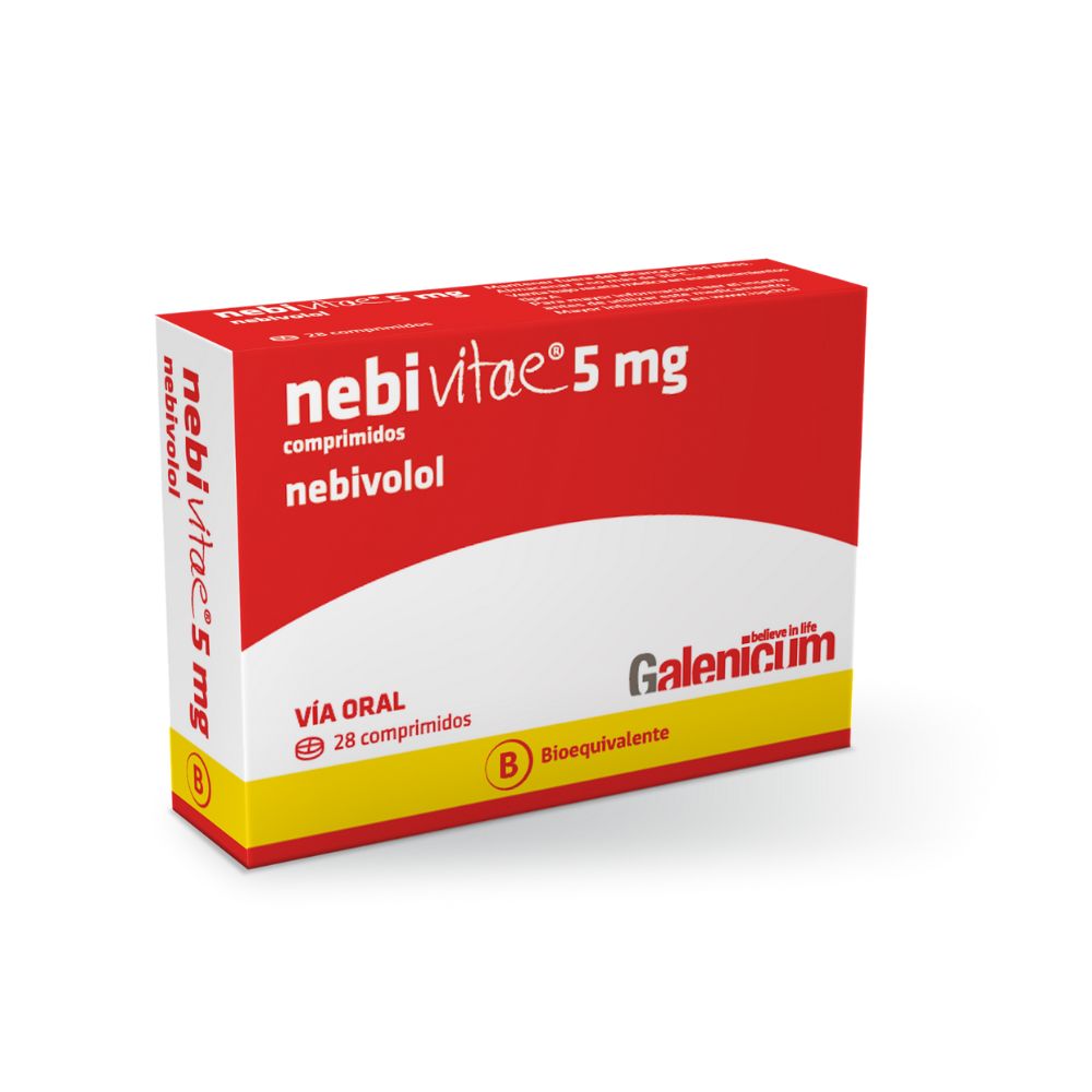 Nebivitae 5 mg x 28 Comprimidos | Farmacias Ahumada