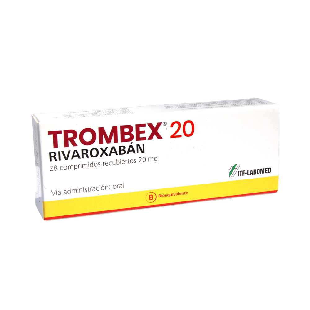 Trombex 20 mg x 28 Comprimidos Recubiertos | Farmacias Ahumada