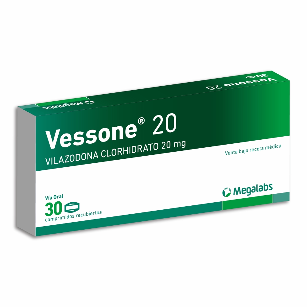 Vessone 20 Mg 30 Comprimidos Recubiertos | Farmacias Ahumada