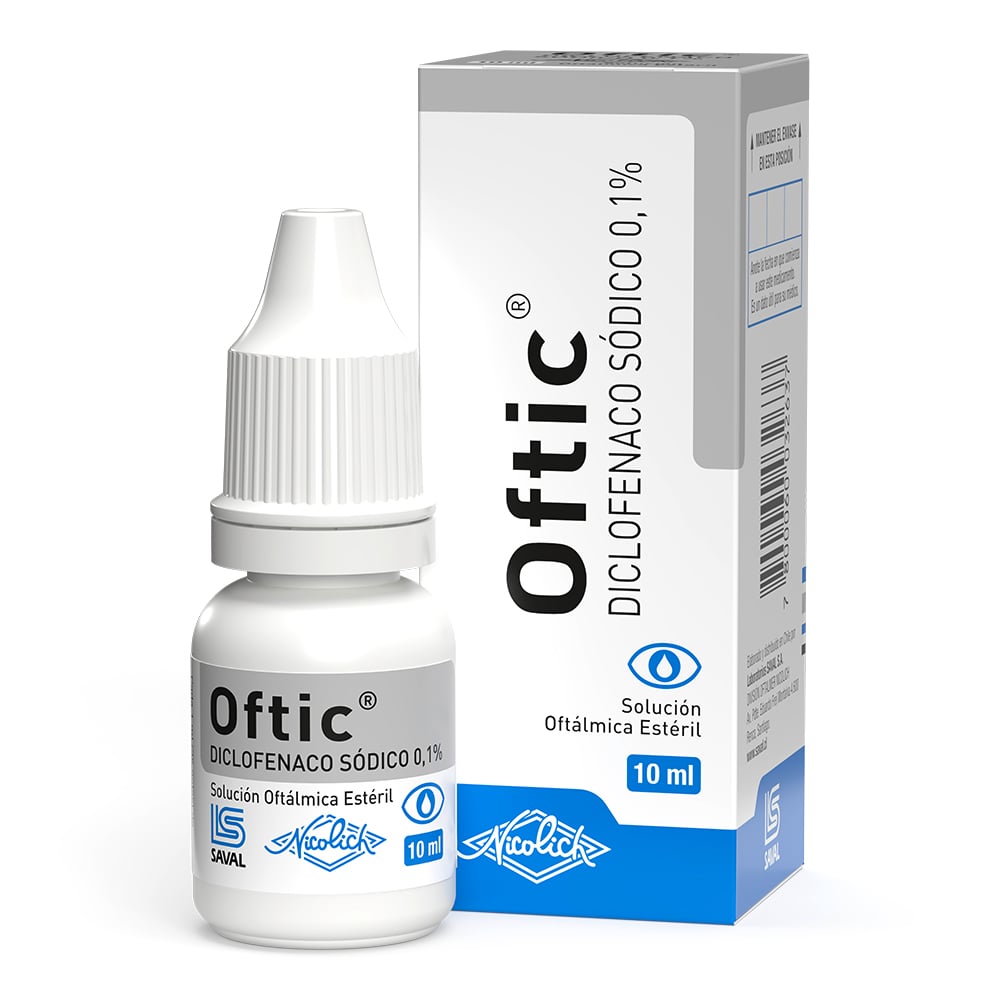 Oftic 1 mg/mL x 10 mL | Solución oftálmica