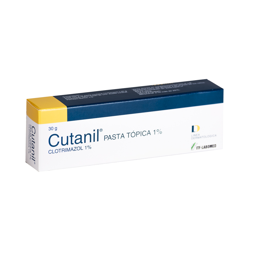 Cutanil 1% Pasta Tópica 30g