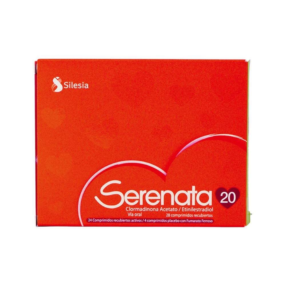 Serenata 20 x 28 Comprimidos Recubiertos | Farmacias Ahumada