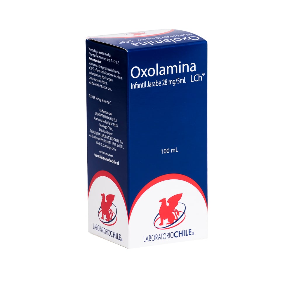 Oxolamina Infantil 28 mg/5 ml Jarabe