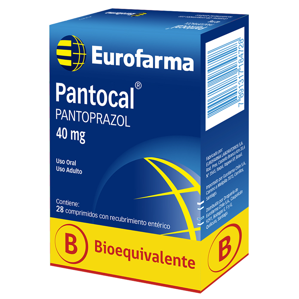 Pantocal 40 mg x 28 Comprimidos Recubiertos | Farmacias Ahumada