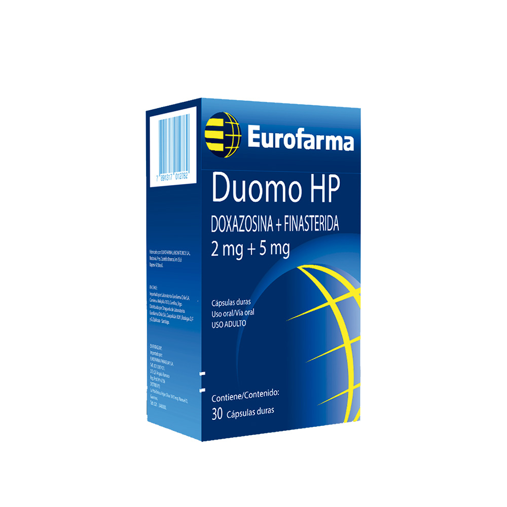 Duomo HP 2 mg/5 mg x 30 Cápsulas | Farmacias Ahumada