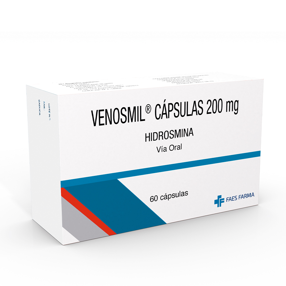 Venosmil 200 mg x 60 Capsulas | Farmacias Ahumada