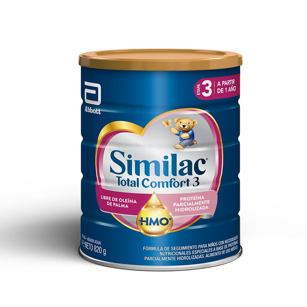 Fórmula Infantil Similac Total Comfort Etapa 3 820 g | Farmacias Ahumada