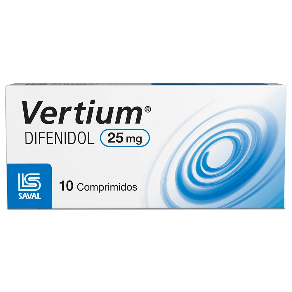 Vertium 25 mg x 10 Comprimidos | Farmacias Ahumada