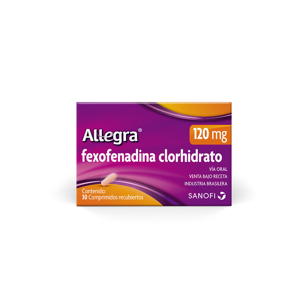 Allegra 120 mg x 30 Comprimidos Recubiertos | Farmacias Ahumada