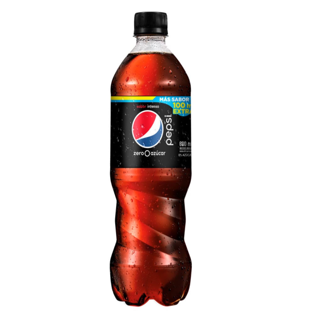 Bebida Pepsi Zero 600Ml | Farmacias Ahumada