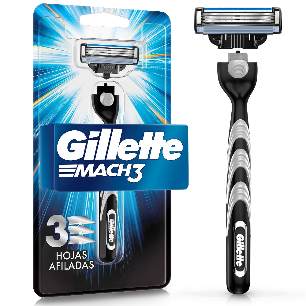 Máquina de afeitar Gillette Mach3