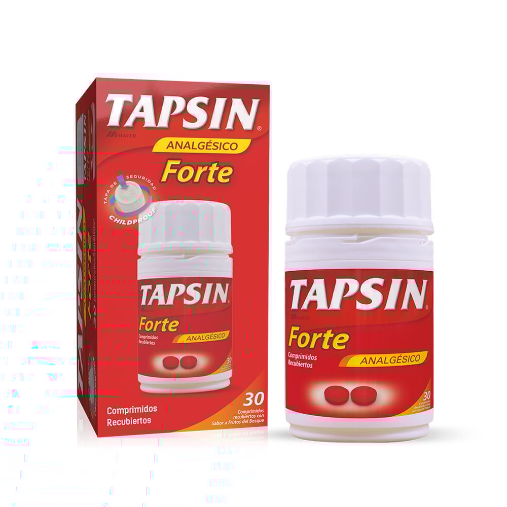 Tapsin Forte x 30 Comprimidos Recubiertos | Farmacias Ahumada