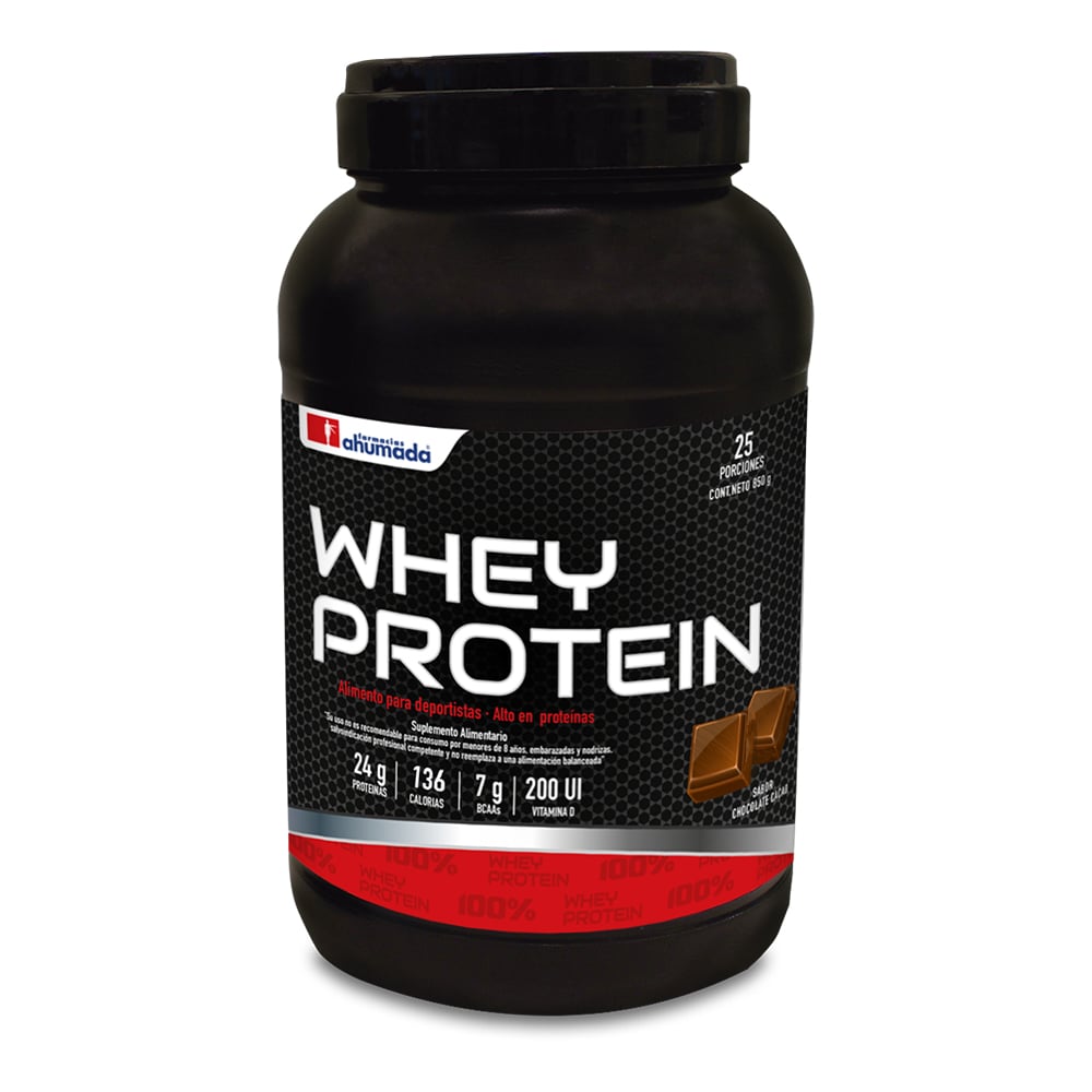 Whey Protein Chocolate 850 Gr | Farmacias Ahumada