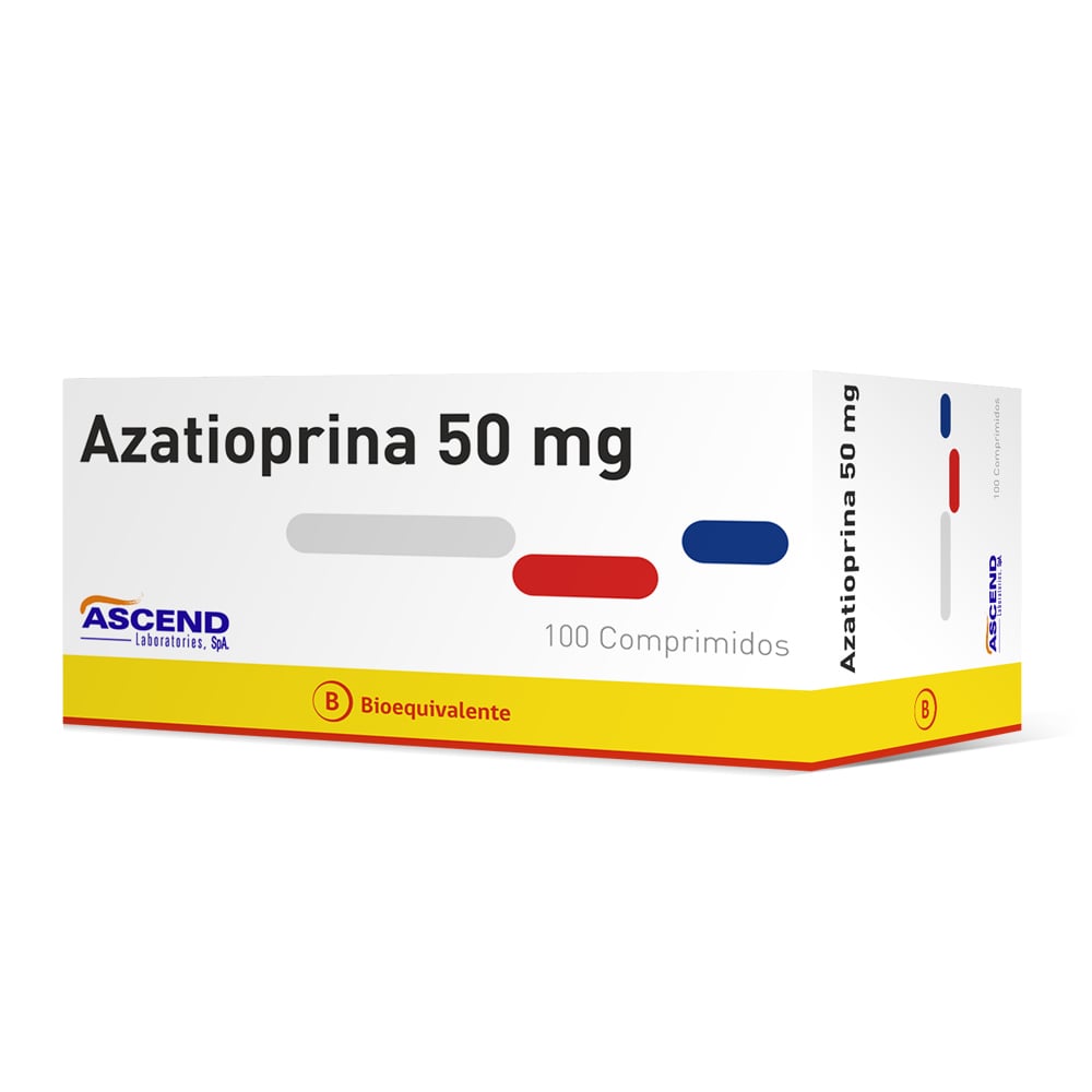 Azatioprina 50 mg Caja 100 Comp. ASCEND | Farmacias Ahumada
