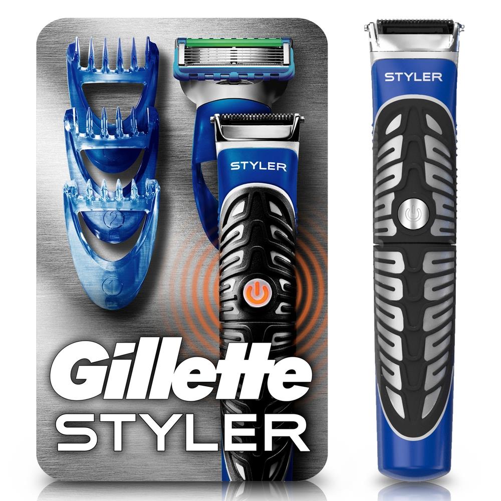 Afeitadora Eléctrica Gillette Styler para Afeitar Barba y Cuerpo 1 Un ...