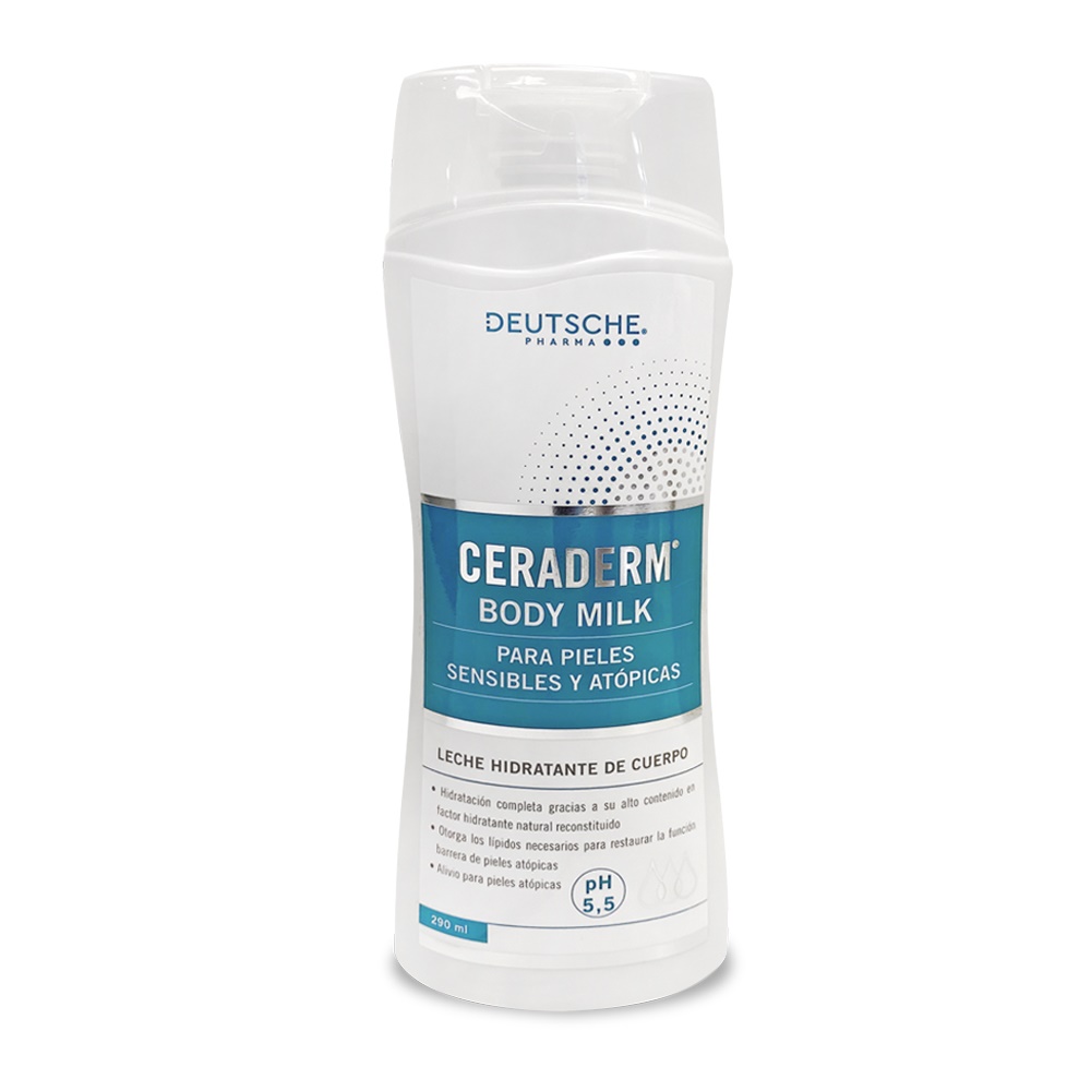 Ceraderm Body Milk x 290 mL | Farmacias Ahumada
