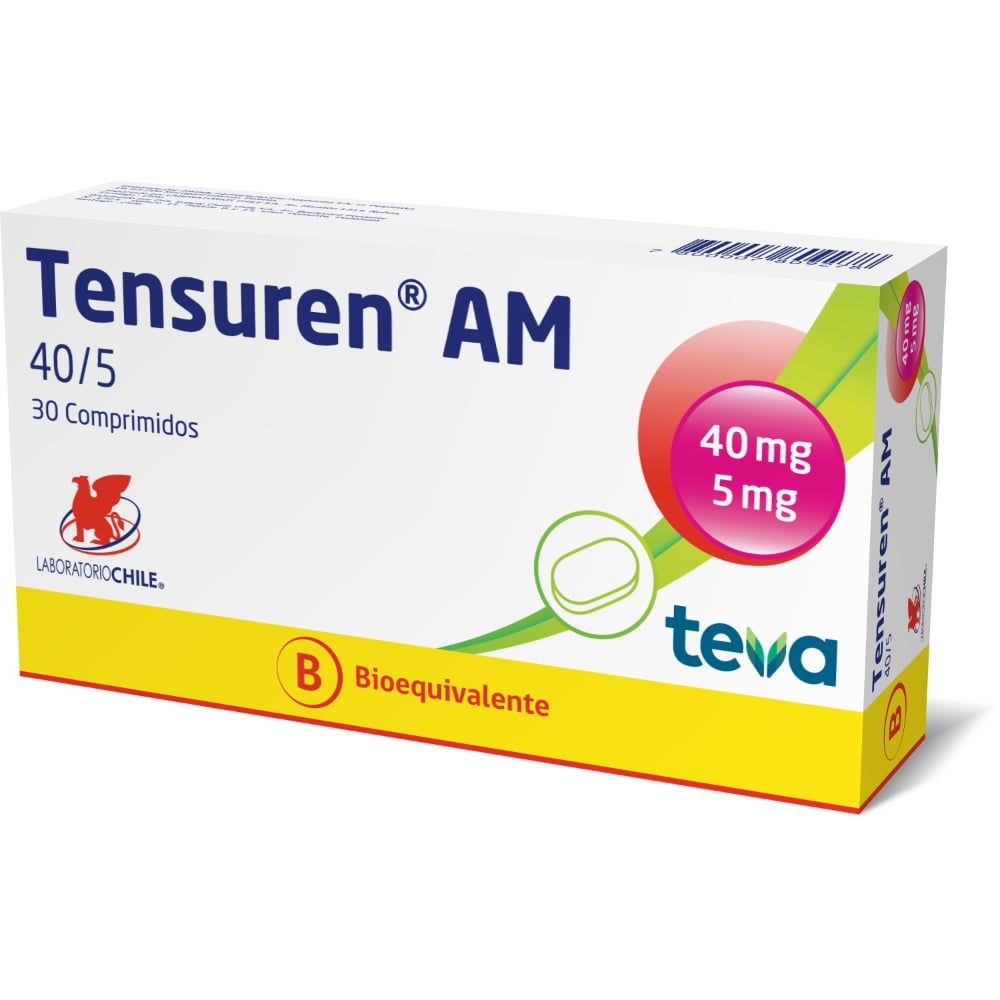 Tensuren Am 40/5 30 Comp | Farmacias Ahumada