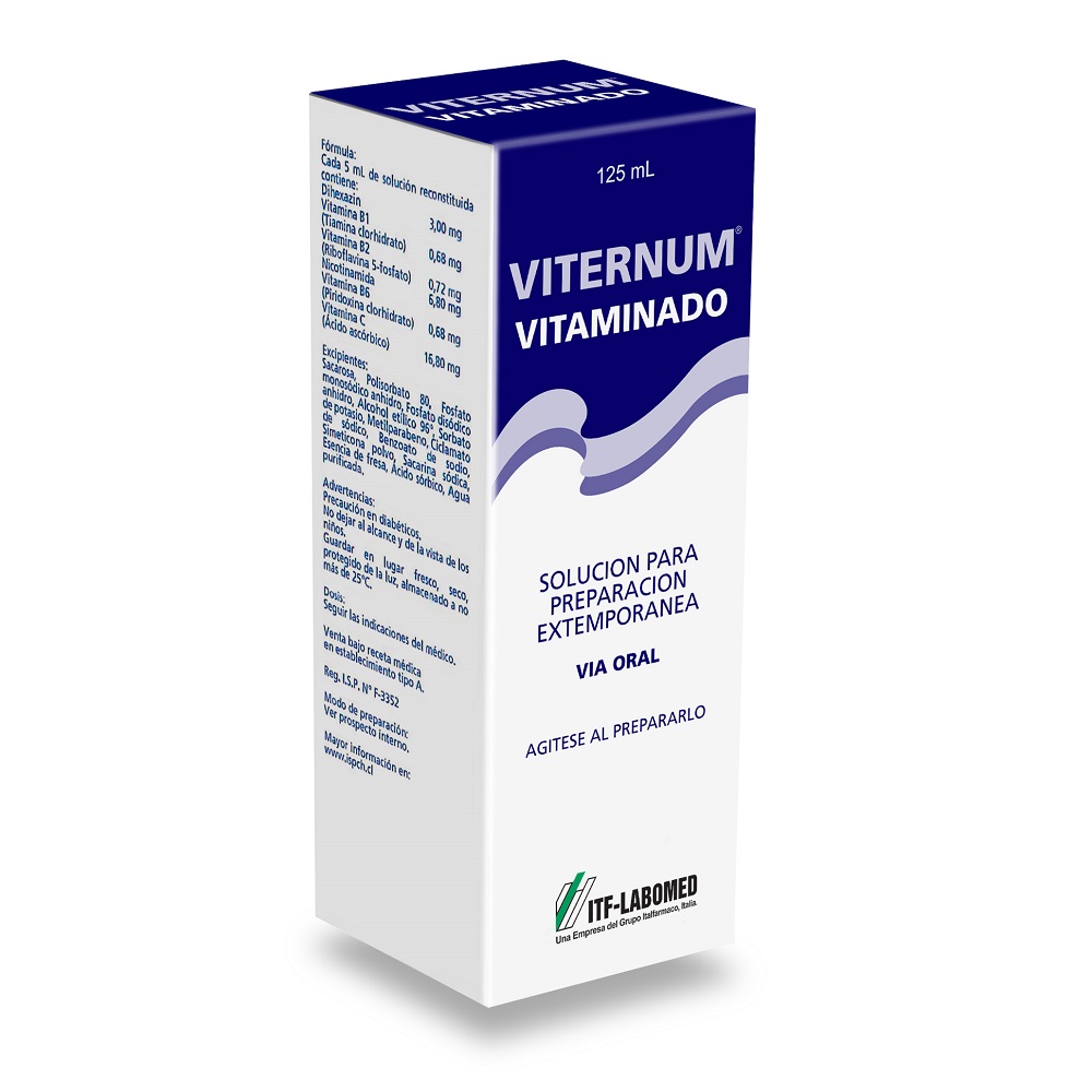 Viternum 3 mg/5 ml x 125 ml Jarabe | Farmacias Ahumada