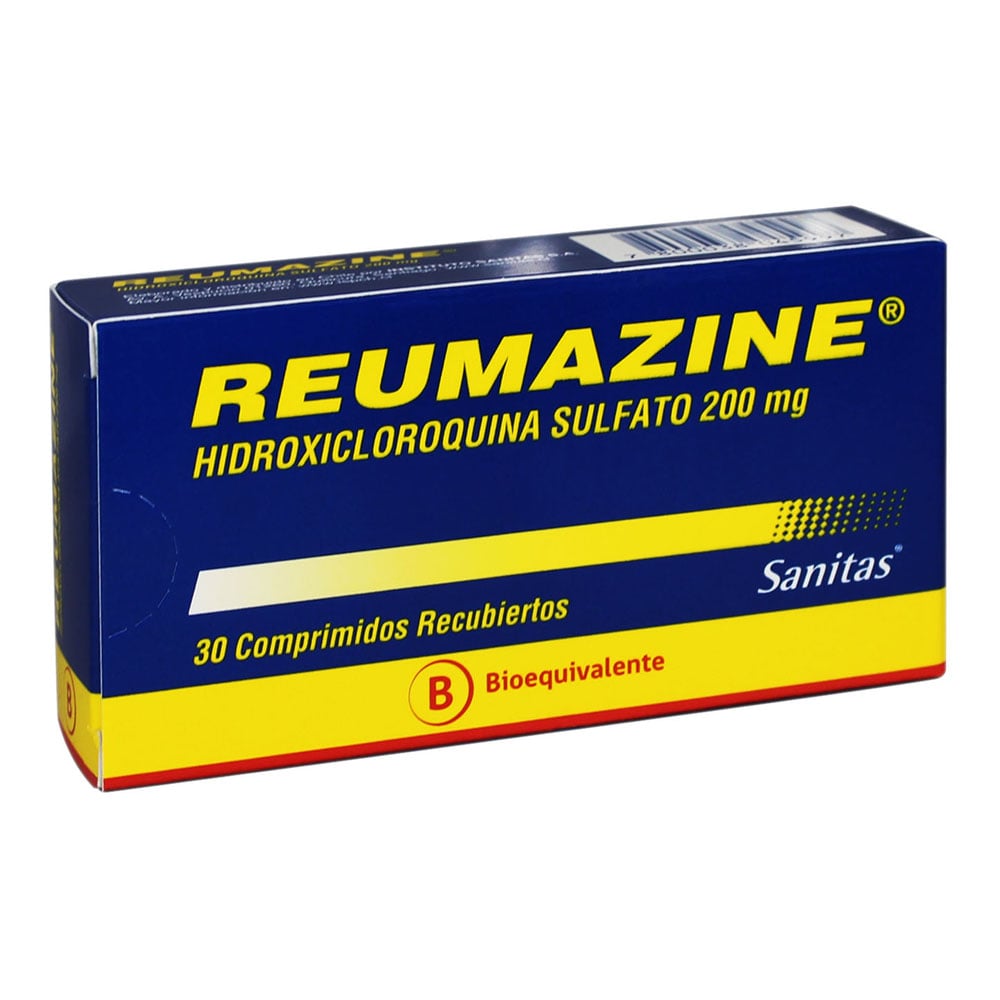 Reumazine 200 mg x 30 Comprimidos Recubiertos | Farmacias Ahumada