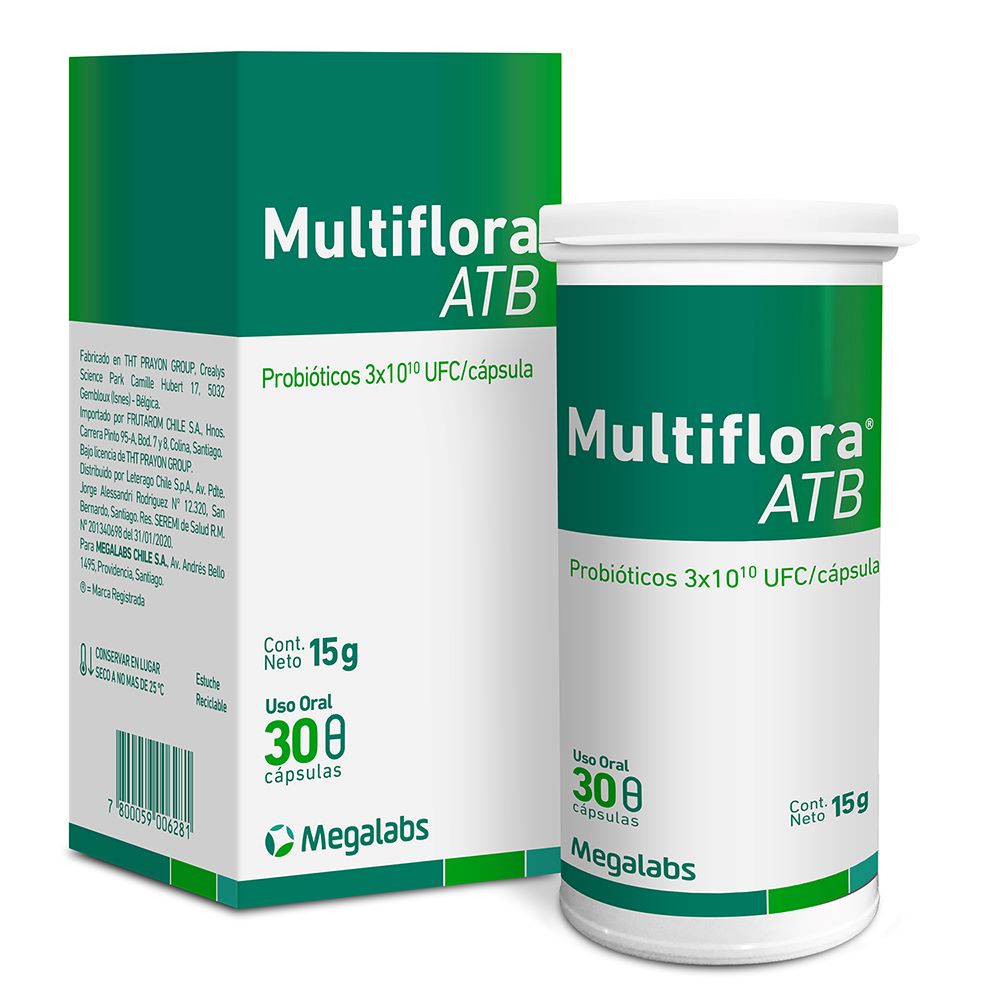 Multiflora Atb X 30 Capsulas | Farmacias Ahumada