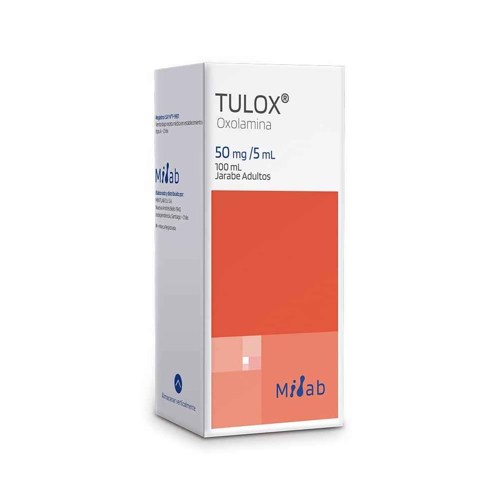 Tulox 50 mg/5 mL x 100 mL Jarabe | Farmacias Ahumada