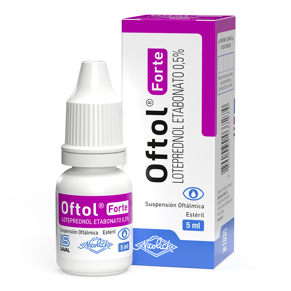 Oftol Forte 0,5 % x 5 mL Suspensión Oftálmica | Farmacias Ahumada