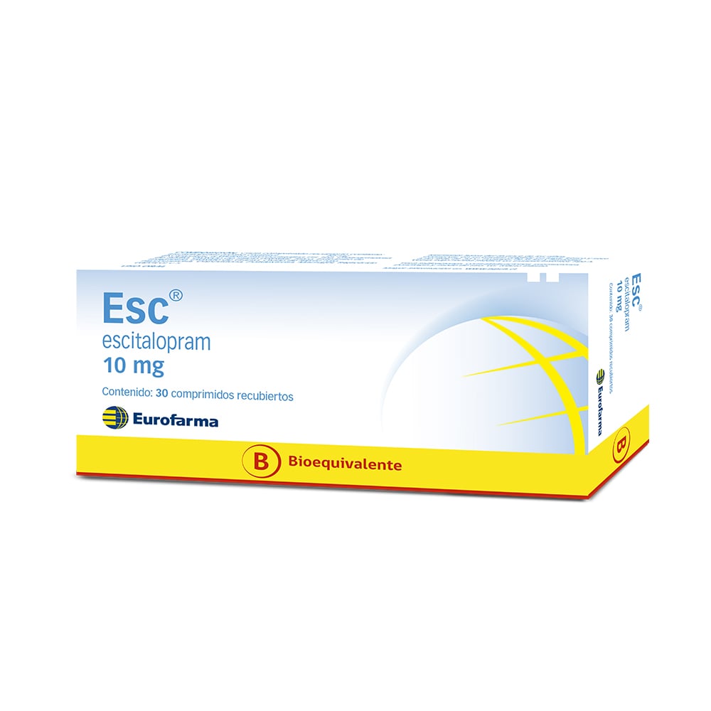 ESC 10 mg x 30 Comprimidos Recubiertos | Farmacias Ahumada