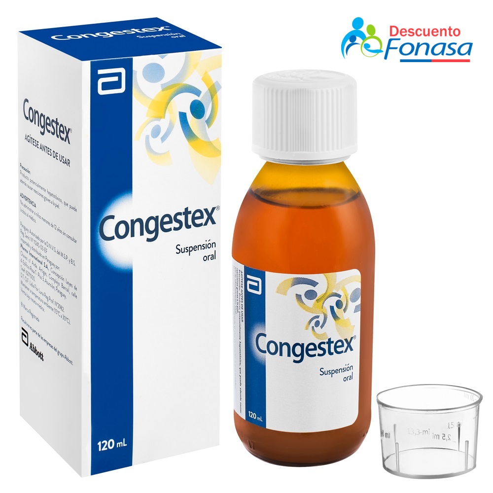 Congestex x 120 mL Suspensión Oral | Farmacias Ahumada
