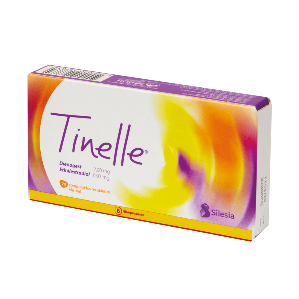 Tinelle x 28 Comprimidos Recubiertos | Farmacias Ahumada