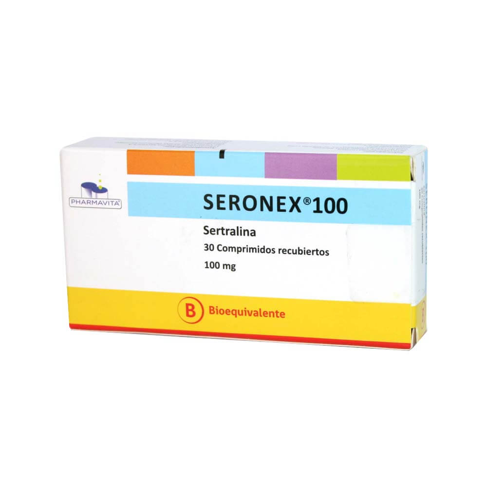 Seronex 100 mg x 30 Comprimidos Recubiertos | Farmacias Ahumada