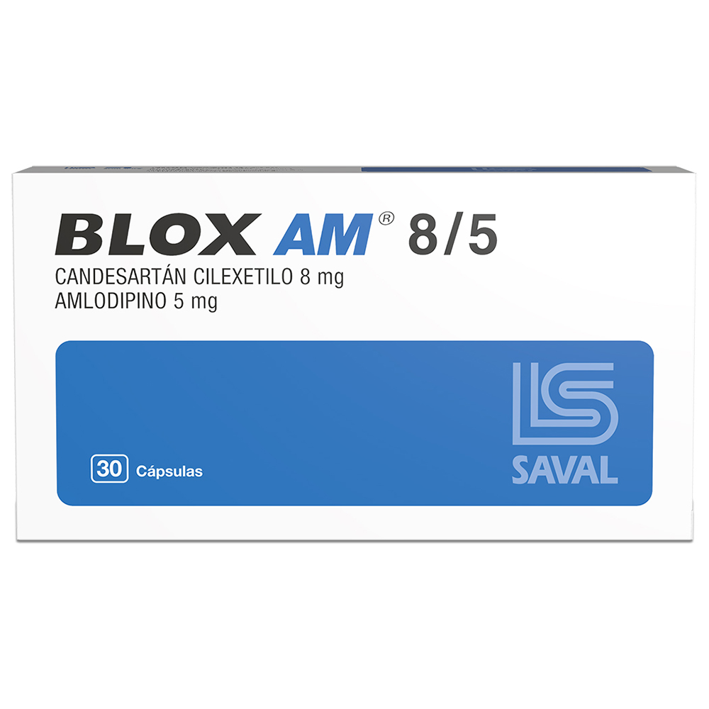Blox AM 8/5 X 30 Capsulas | Farmacias Ahumada