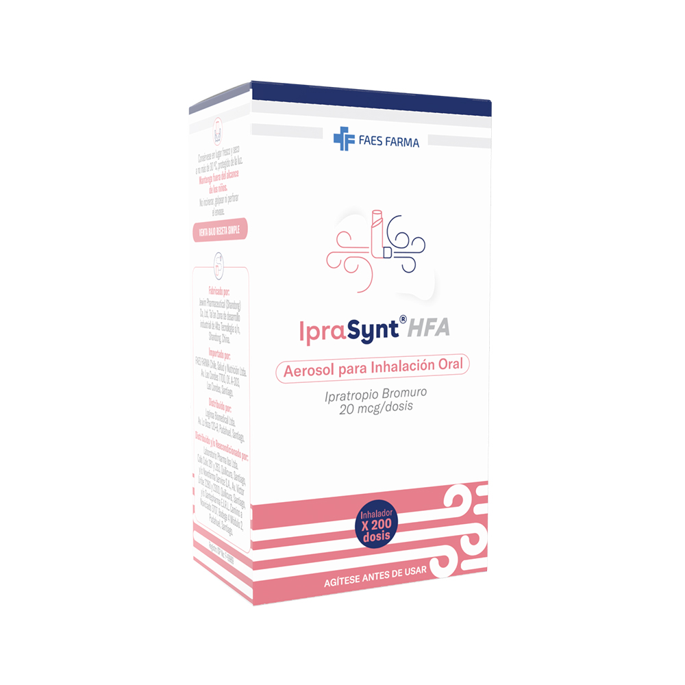 Iprasynt HFA 20 mcg/Dosis x 200 Dosis Aerosol para Inhalación ...