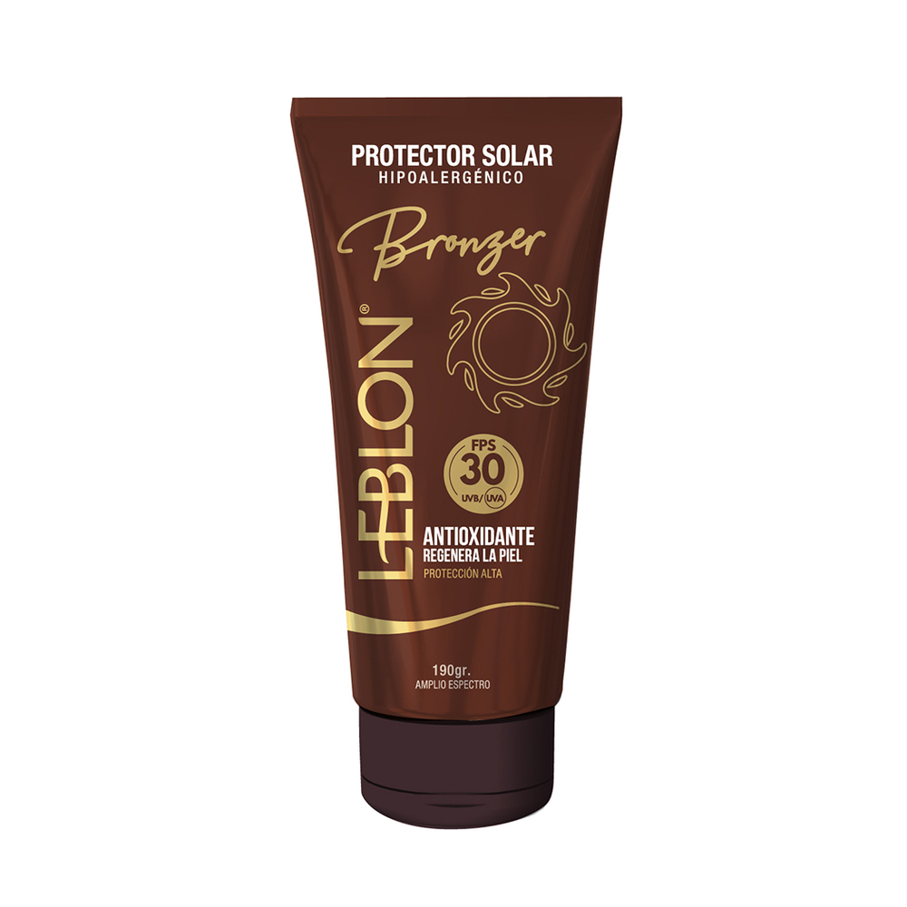 Protector Solar Leblon Bronzer Antioxidante FPS 30 190 g | Farmacias ...
