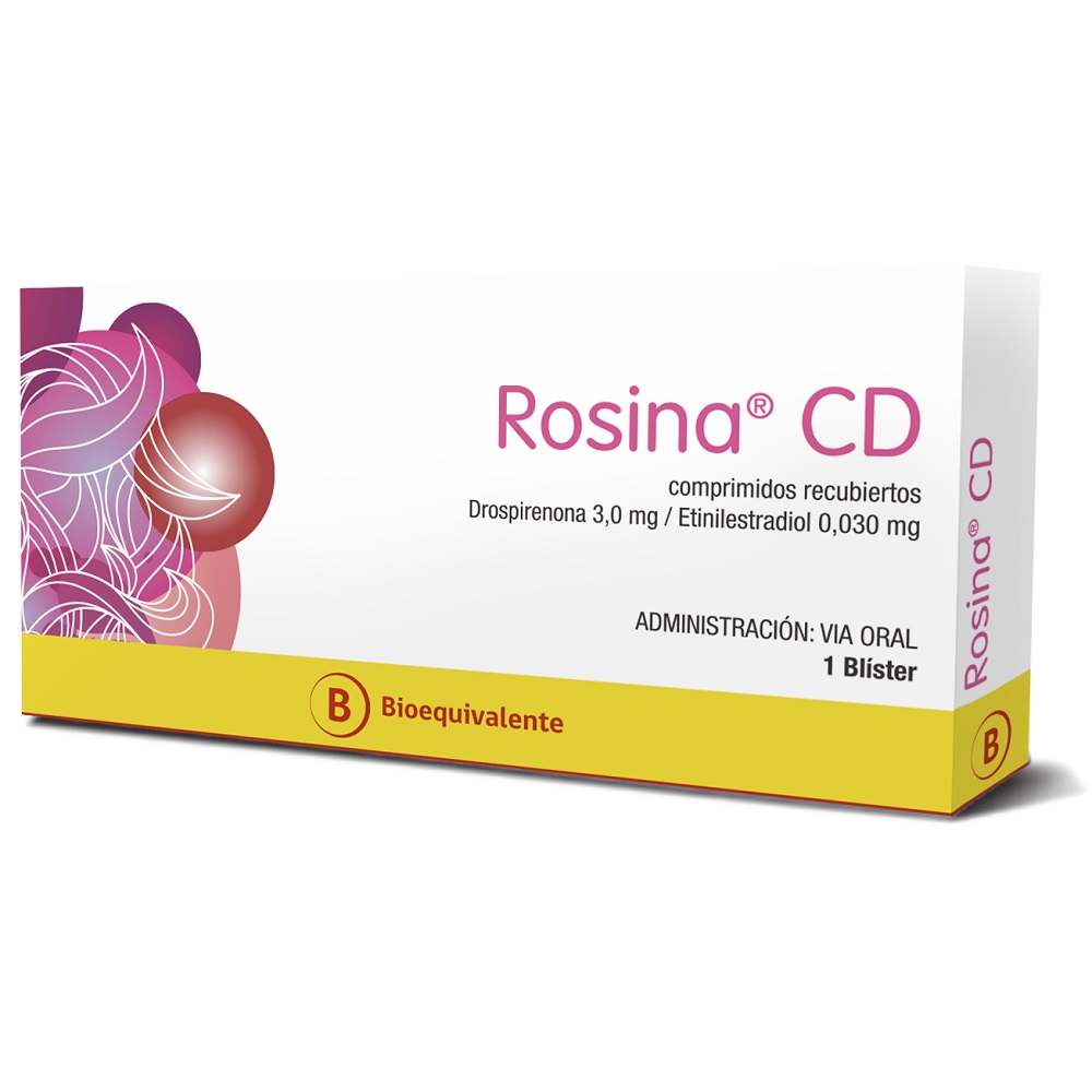 Rosina CD 28 Comprimidos Recubiertos | Farmacias Ahumada