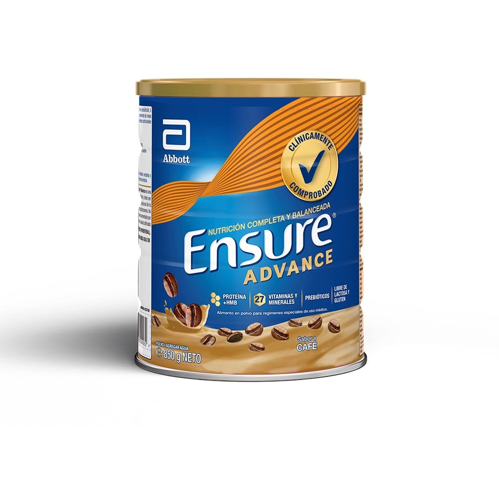 Ensure Advance Sabor Café 850 g | Farmacias Ahumada