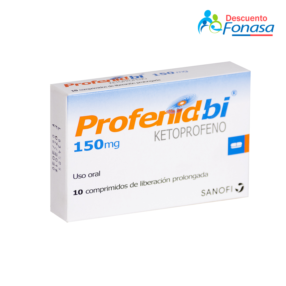 Profenid Bi 150 mg x 10 Comprimidos de Liberación Prolongada ...