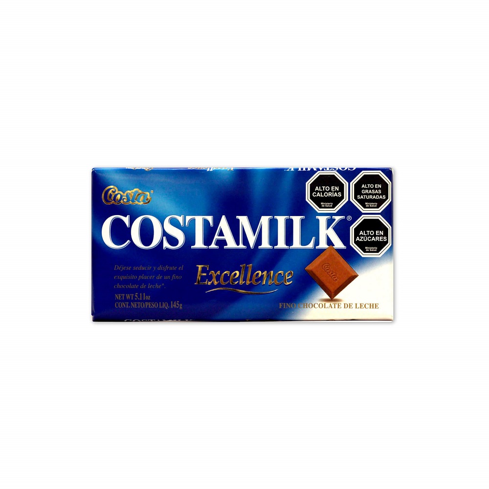 Costa Chocolate Milk Excellence x 145 g | Farmacias Ahumada