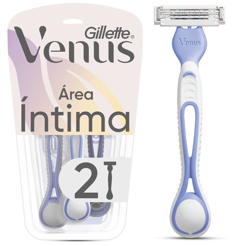 Máquina de Afeitar Gillette Venus Íntima 2 un | Farmacias Ahumada