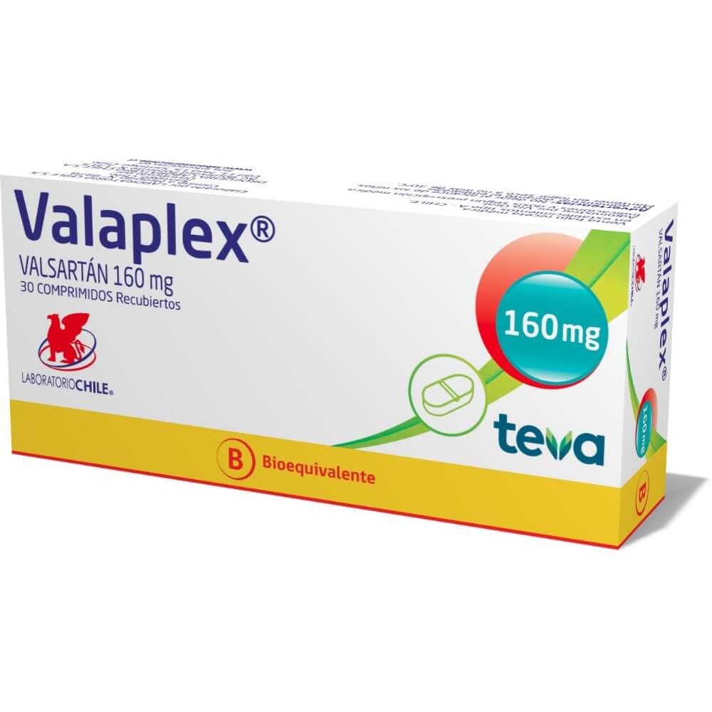 Valaplex 160 mg x 30 Comprimidos Recubiertos | Farmacias Ahumada