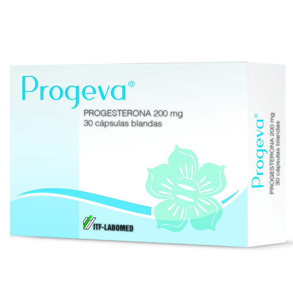 Progeva 200 mg x 30 Cápsulas Blandas | Farmacias Ahumada