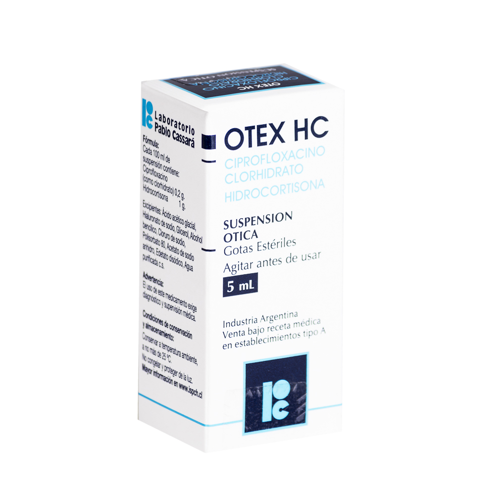 Otex Hc x 5 mL Suspensión Otica | Farmacias Ahumada